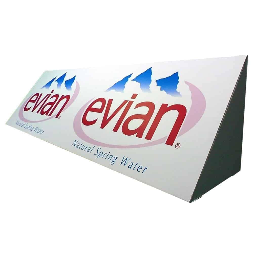 Corflute Triangle Toblerone Signs by Focus Banners