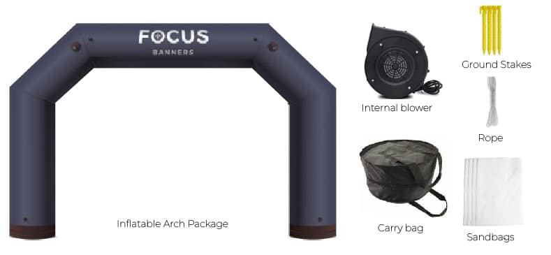 How Do You Inflate An Inflatable Arch?