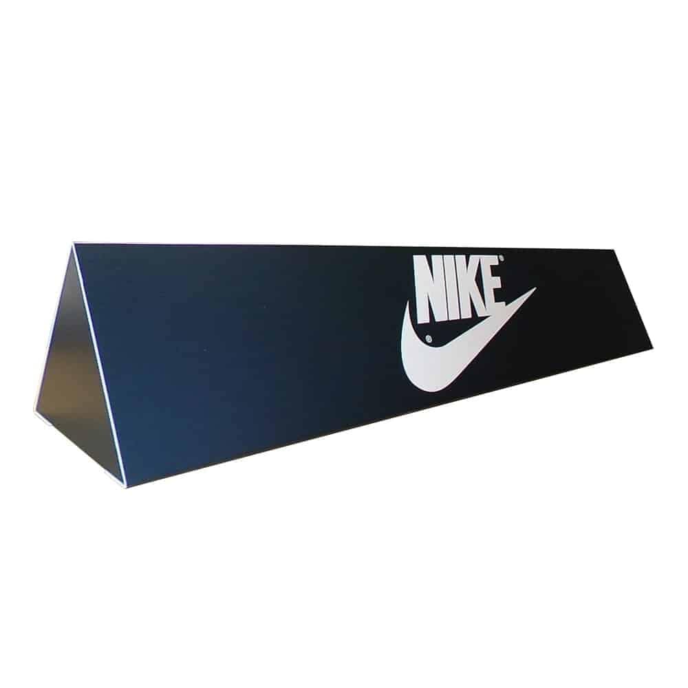 Corflute Triangle Toblerone Signs by Focus Banners